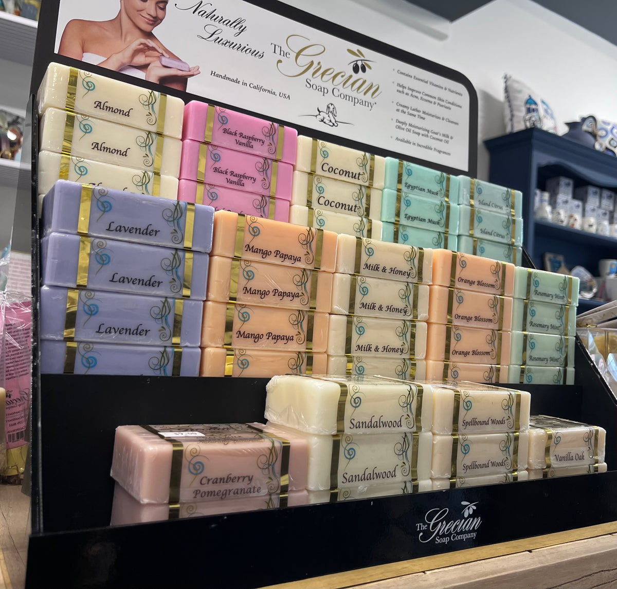 From the Grecian Soap Company – So Blue Greek Ceramics & Gifts