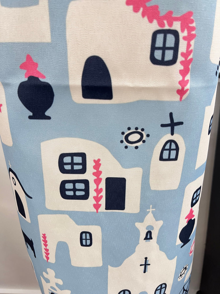 Apron Greek Island Design Wipeable Fabric (free USA shipping included ...