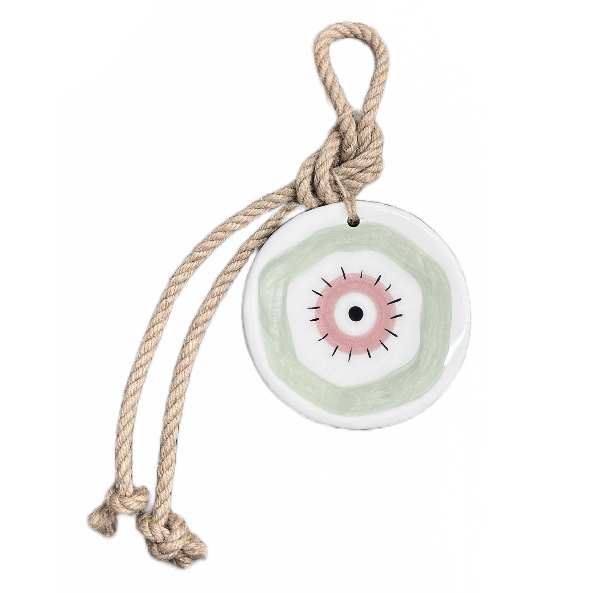 Ceramic Glazed Eye Wall Hanging (free USA shipping included) – So Blue ...