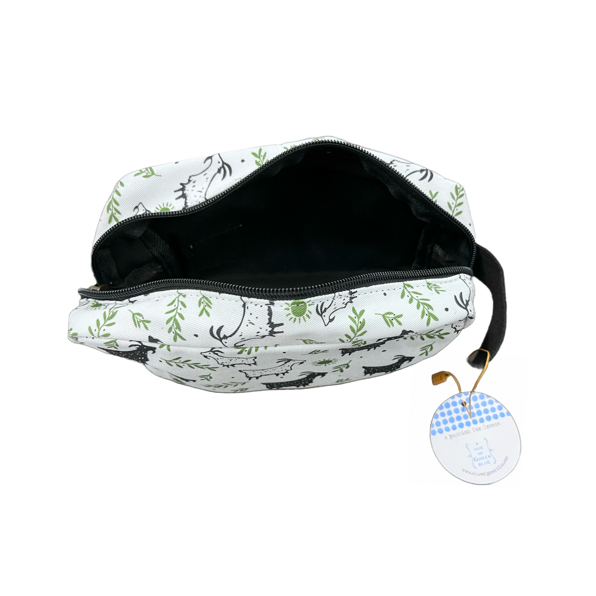 Carry All Zip Bag Goats Design – So Blue Greek Ceramics & Gifts